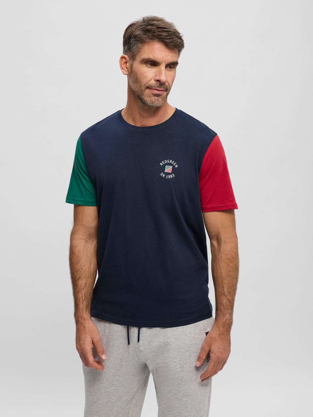 Christopher | Men's T-shirts org. icon - 3-5 day delivery* - REDGREEN